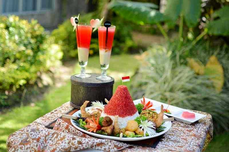 Rayakan Kemerdekaan RI, Hotel Ini Sediakan Tumpeng Merah Putih ... Rayakan Kemerdekaan RI, Hotel Ini Sediakan Tumpeng Merah Putih ...