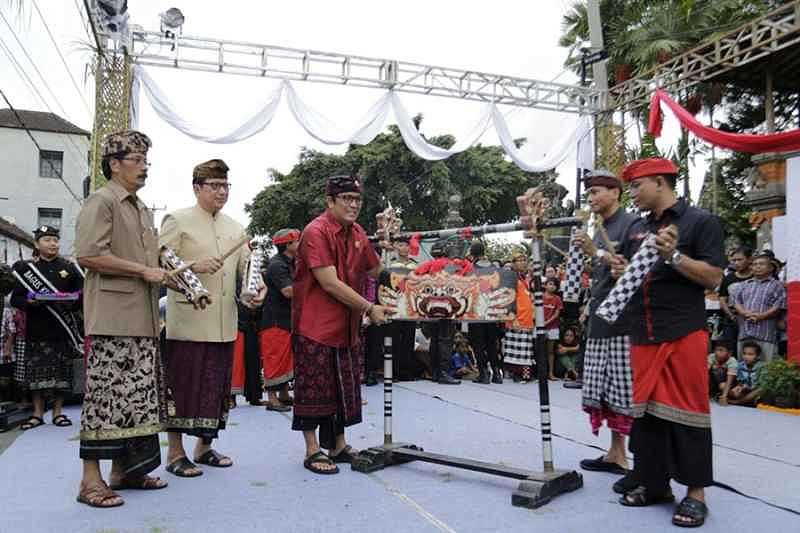 Kesenian Okokan dan Tektekan Buka Festival Kerambitan | BALIPOST.com