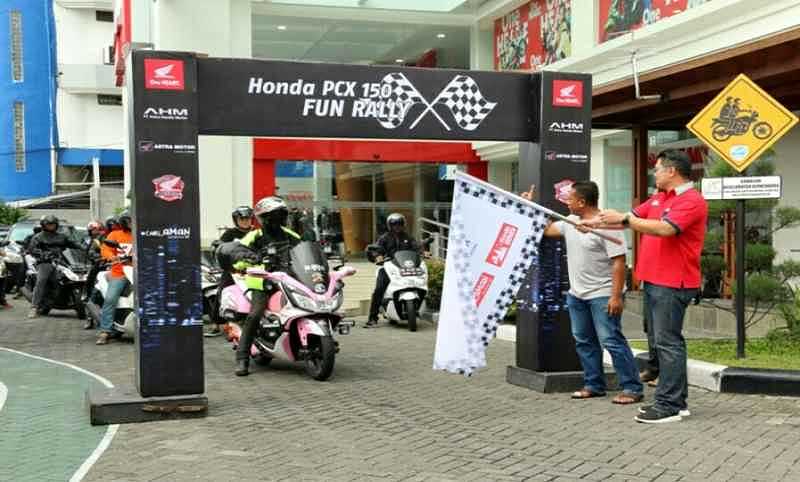 Komunitas Honda PCX 150 Diajak Fun Rally Jelajahi Gianyar | BALIPOST.com