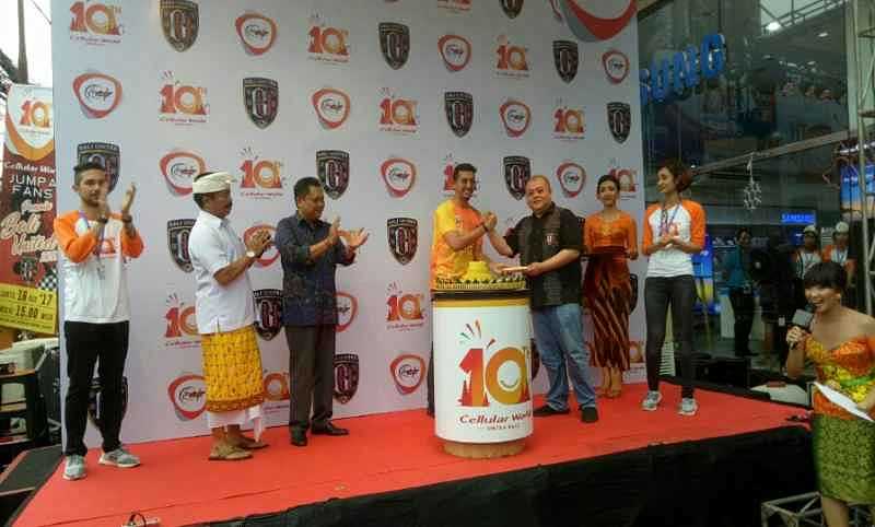 HUT ke-10, Cellular World Jadi Partner Bali United | BALIPOST.com