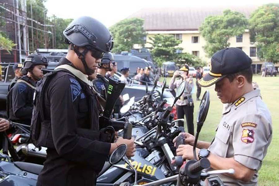 Jelang Pemilu, Petinggi Mabes Polri Cek Kesiapan Polda Bali | BALIPOST.com