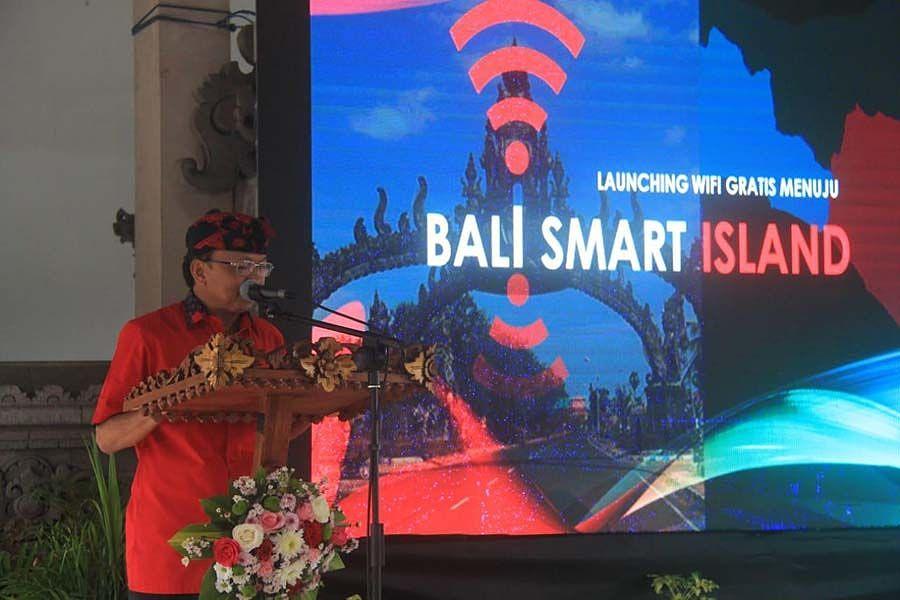 Menuju Bali Smart Island, Gubernur Koster Launching Free WiFi di ...