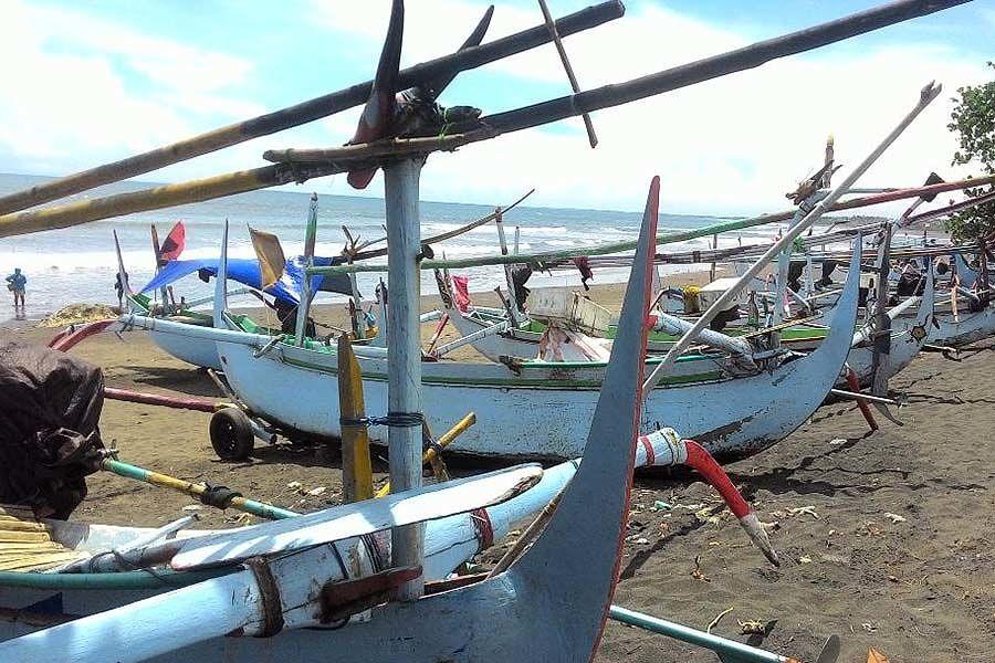 Angin Kencang di Perairan Selatan Bali, Nelayan Tak Melaut | BALIPOST.com