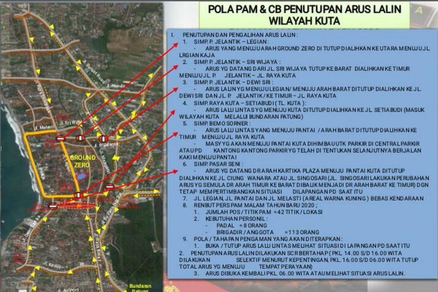 Pantai Kuta Diprediksi Lautan Manusia, Ini Pengaturan Lalin saat Malam Tahun Baru | BALIPOST.com