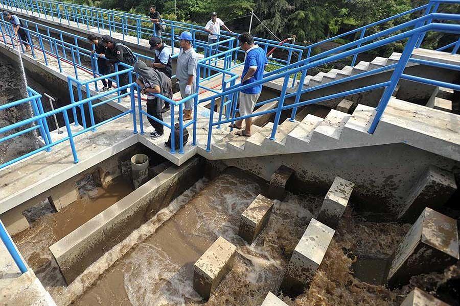 Air Baku Keruh, Distribusi ke Pelangan PDAM Denpasar di Dua Kecamatan ...