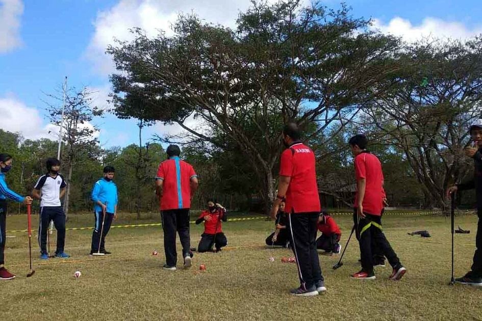 Gateball Dicoret, Medali Emas Bali Berkurang | BALIPOST.com