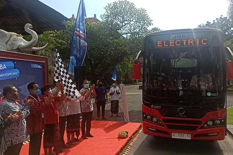 Bali Luncurkan Uji Coba Bus Listrik Dan KSPN, Gratis Hingga Akhir Tahun ...