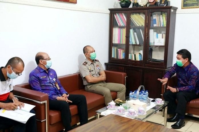 Bupati Suwirta Ke Bpn Klungkung Minta Ratusan Aset Dipercepat