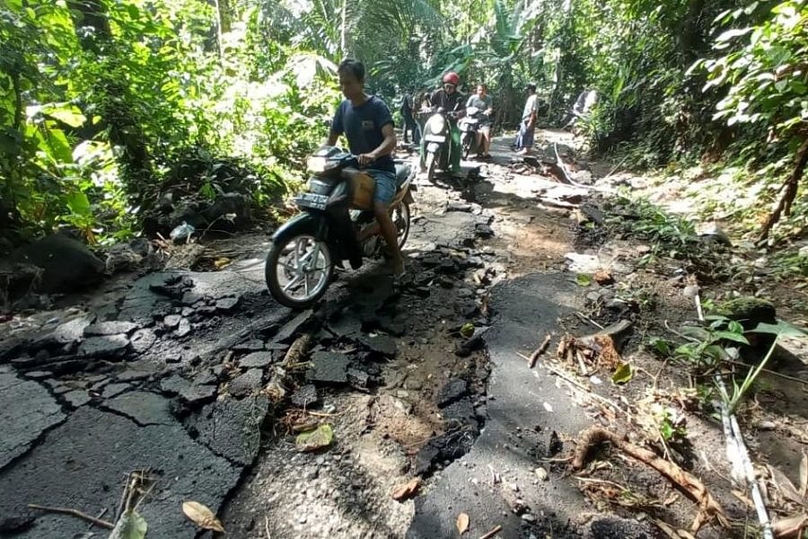 Dampak Hujan Deras di Karangasem, Kerugian Lampaui 1 M | BALIPOST.com