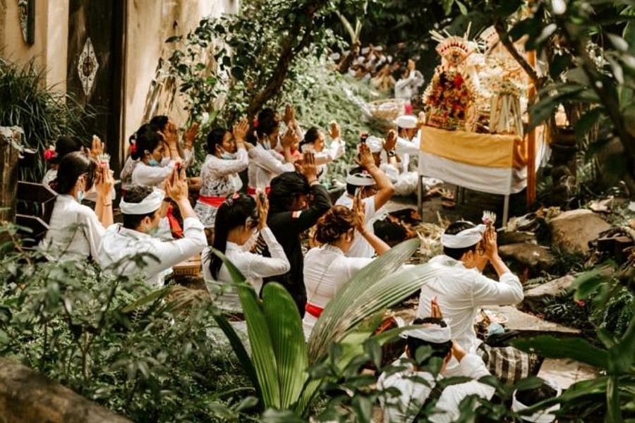 Upacara Melaspas lan Mendem Pedagingan "Pramana Giri Kusuma by Pramana Experience" | BALIPOST.com