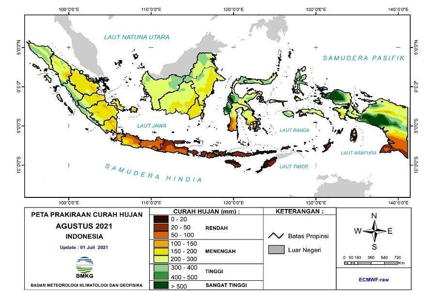 Suhu hingga 20 Derajat Celcius Masih akan Berlangsung di Bali ...