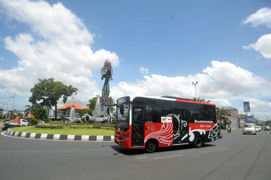 4 Tahun Layani Masyarakat Bali, Simak Perjalanan Bus Trans Metro Dewata ...