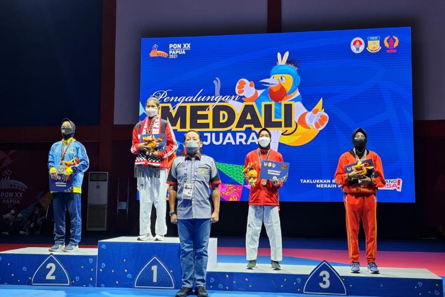 Taekwondoin Putri Bali Sumbang Emas | BALIPOST.com