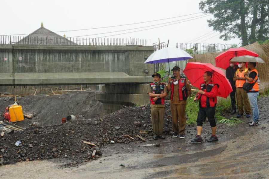 Bupati Gede Dana Harapkan Proyek Jembatan Tukad Butus Dan Tukad Pedih Rampung Pertengahan ...