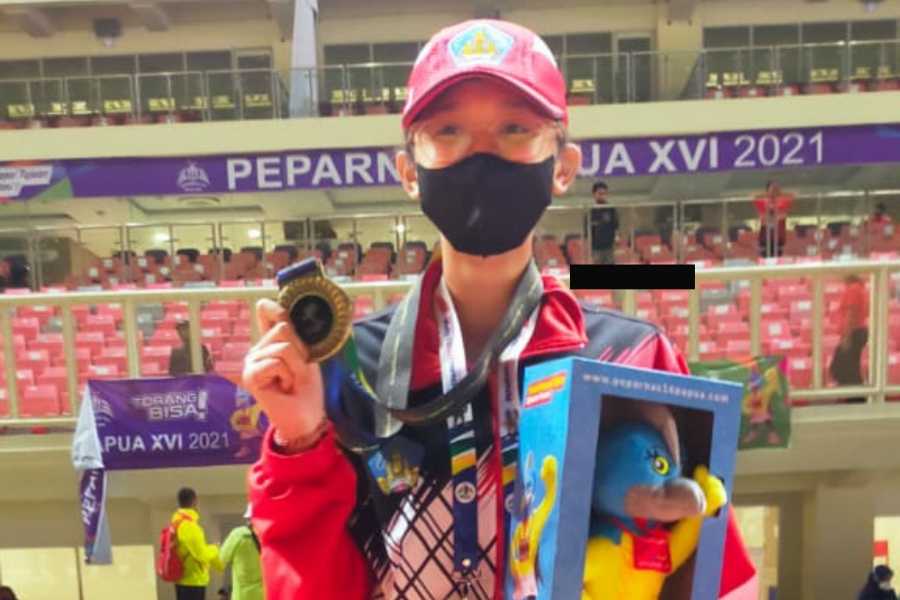 Ni Wayan Alvina Sumbang Emas untuk Bali | BALIPOST.com