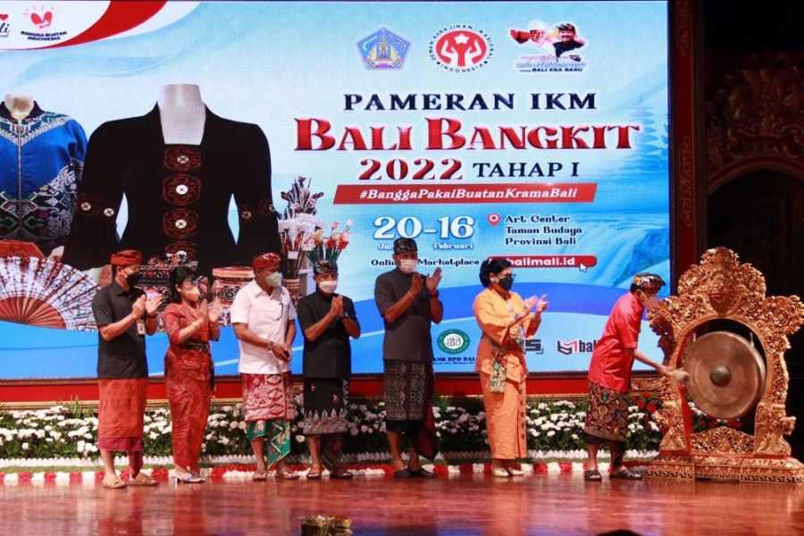 Pameran IKM Bali Bangkit Tahap I 2022 Resmi Dibuka | BALIPOST.com
