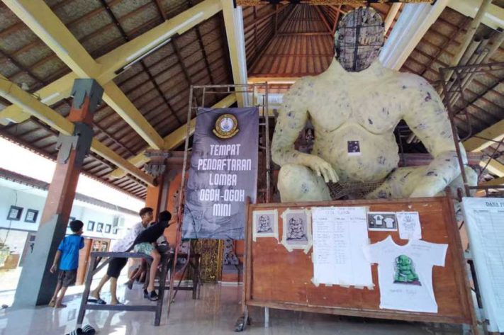 Puluhan Ogoh Ogoh Ikuti Lomba Di Denpasar