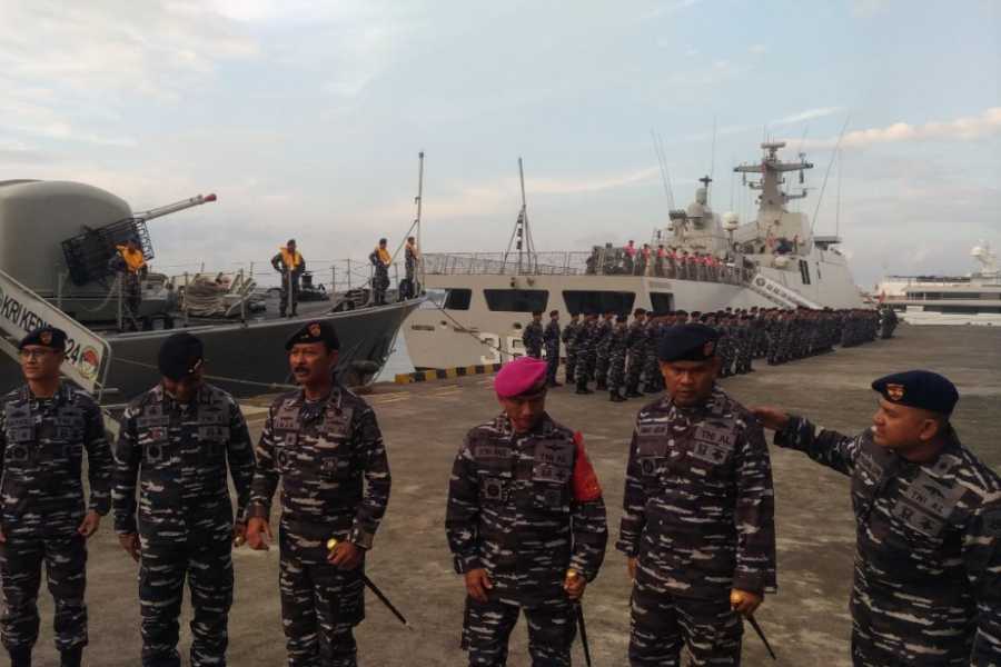Amankan GPDRR, TNI AL Terjunkan Tiga Kapal Perang dan 1 Helikopter | BALIPOST.com