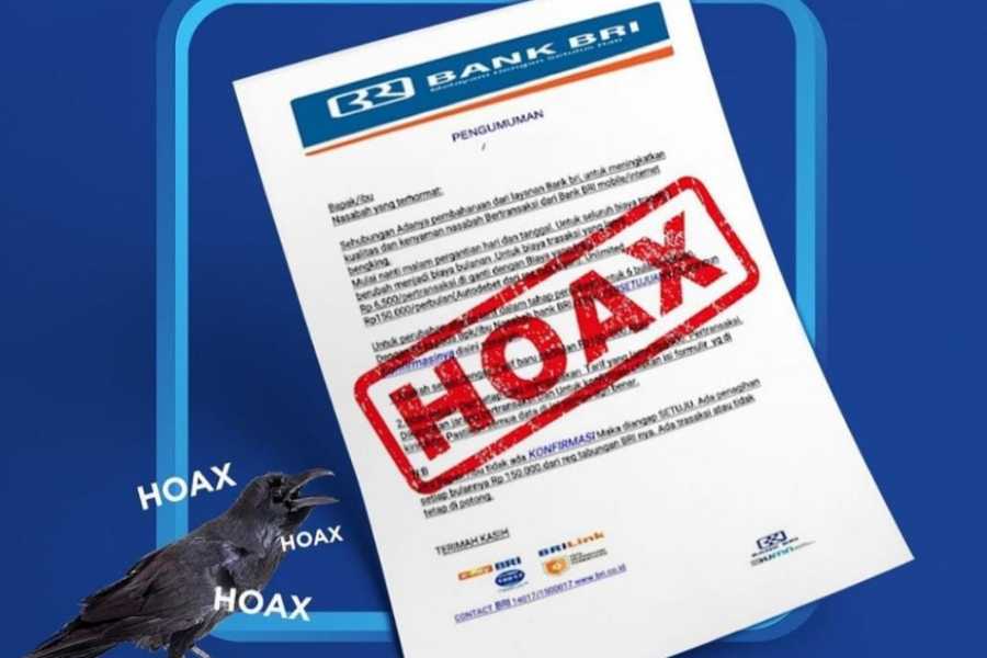 Link Palsu Naiknya Tarif Transaksi Beredar, Nasabah BRI Diimbau Waspada ...