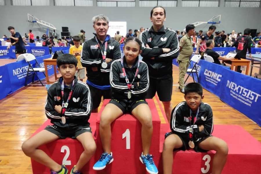 Bali Rebut Dua Perak di Kejurnas Tenis Meja | BALIPOST.com