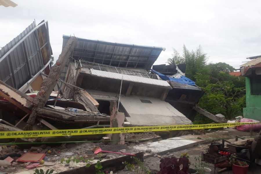 Longsor, Sejumlah Rumah di "Kampung Jawa" Denpasar Ambruk | BALIPOST.com