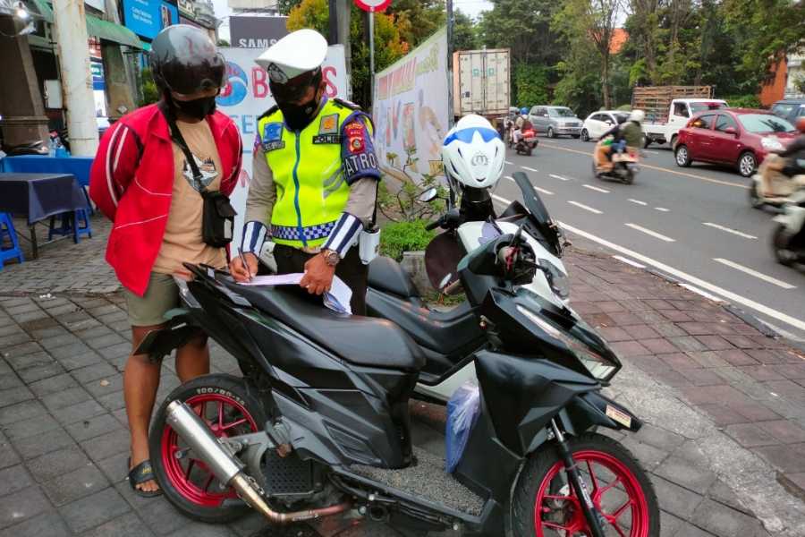 Ratusan Kendaraan Knalpot Brong Ditindak | BALIPOST.com