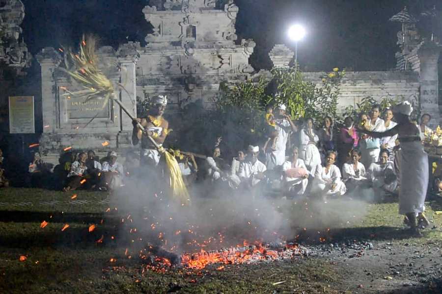 Tari Sang Hyang Jaran Dipentaskan di Kutuh | BALIPOST.com