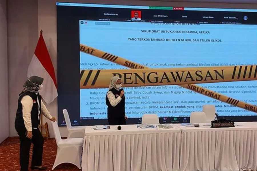 BPOM Cabut Izin Edar Sirop Produksi PT Rama Emerald Multi Sukses 1 ... BPOM Cabut Izin Edar Sirop Produksi PT Rama Emerald Multi Sukses 1 ...
