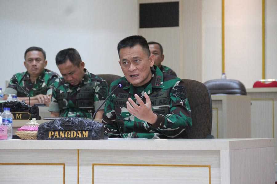 Pangdam Evaluasi Program Kerja 2022 1 | BALIPOST.com