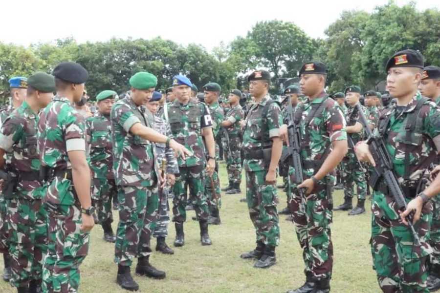 Wapres Kunker ke Bali, Danrem Pimpin Gelar Pasukan | BALIPOST.com
