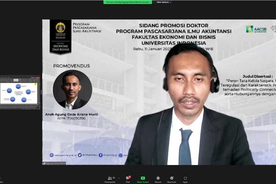 Anak Agung Gede Krisna Murti Lulus Doktor Ilmu Akuntansi di FEB UI ...