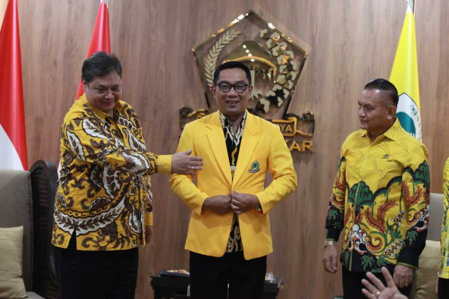 Ridwan Kamil Jabat Waketum Golkar, Beber Alasan Gabung ke Parpol Berlambang Beringin Itu ...