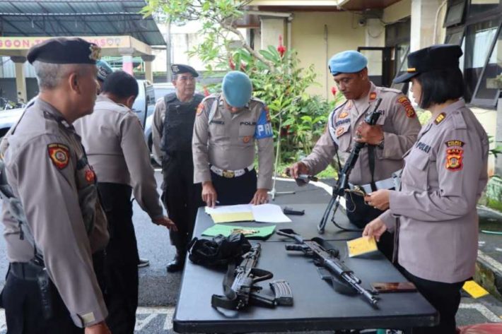 Cegah Penyimpangan, Senpi Polisi Diperiksa | BALIPOST.com