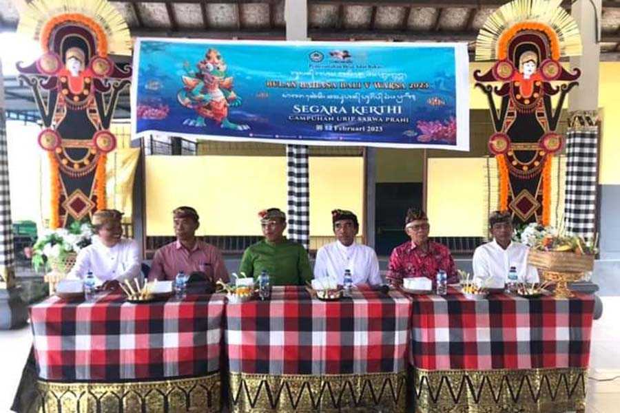 Desa Adat Bakas Gelar Lomba Bulan Bahasa Bali 1 | BALIPOST.com