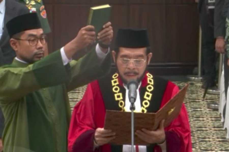 Anwar Usman dan Saidi Ditetapkan Ketua dan Waka MK - Andalan News