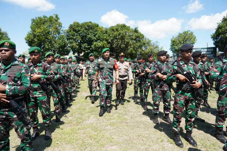 Danrem Pimpin Apel Gelar Pasukan Kunker Presiden | BALIPOST.com