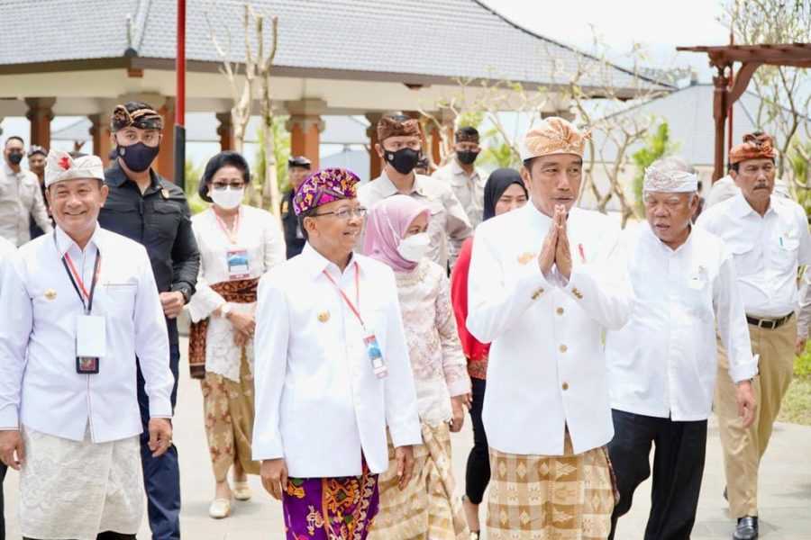 Presiden Jokowi Didampingi Gubernur Koster Resmikan Fasilitas Kawasan ...