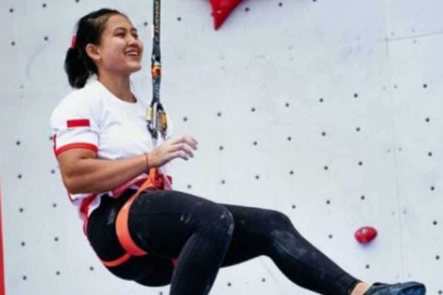 Desak Made Rita Masuk 7 Besar Catatan Waktu Terbaik di Panjat Tebing ...
