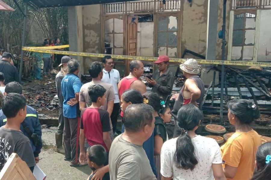 Kebakaran Hanguskan Rumah Warga di Undisan | BALIPOST.com