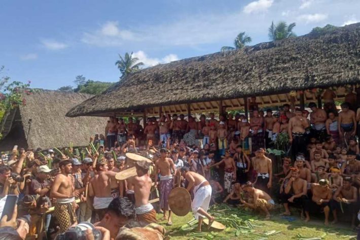 Desa Adat Tenganan Lestarikan Tradisi Geret Pandan | BALIPOST.com