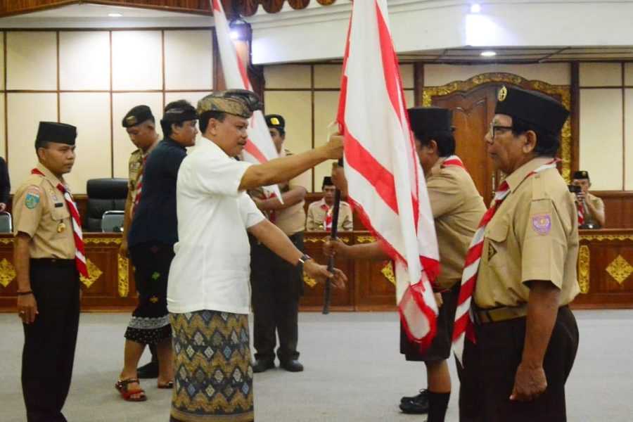 Bali Stories: Sekda Dewa Indra Lepas Kontingen Bali ke LT-V dan Karang ...