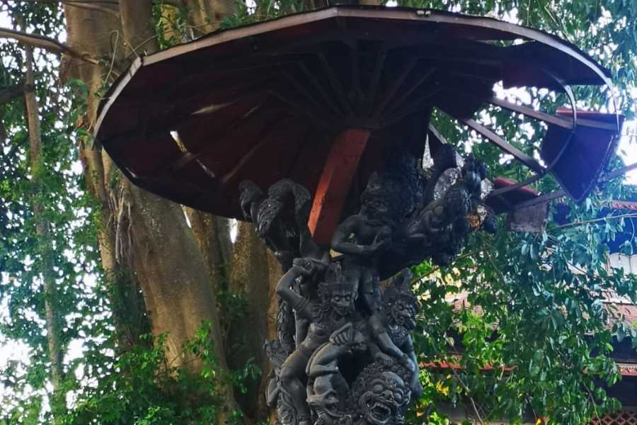 Bolong, Atap Patung Kumbakarna Karebut di Art Center Jadi Sorotan ...