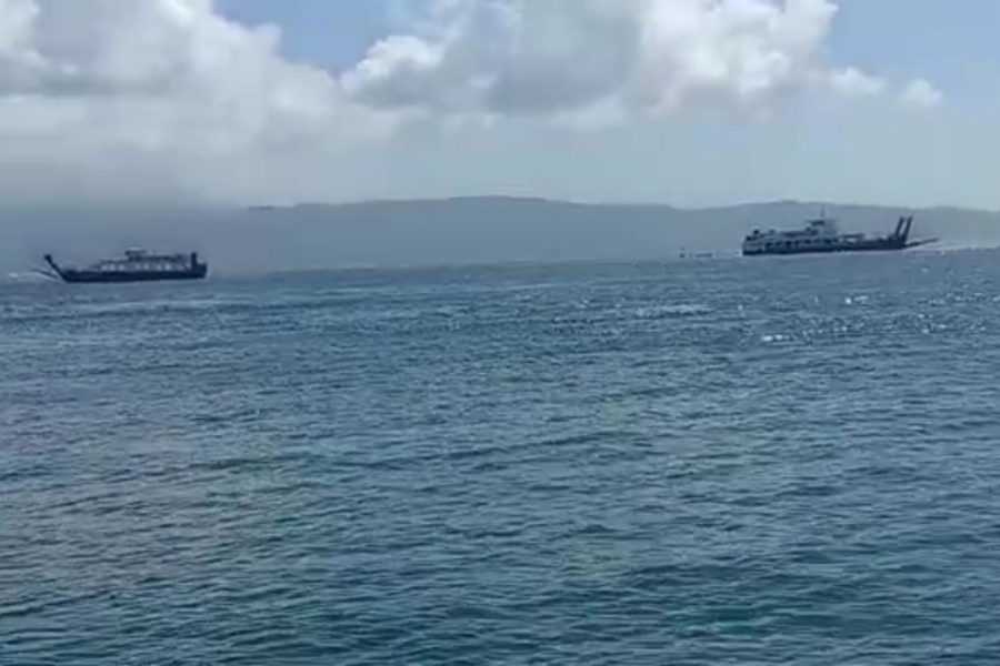 Sempat Kandas 12 Jam Lebih, KMP Trisna Dwitya Kembali Berlayar | BALIPOST.com