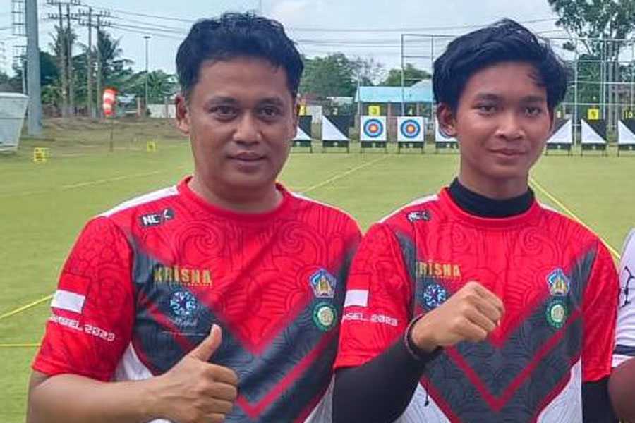 Atlet Panahan Gusti Fazli Sumbang Emas Popnas | BALIPOST.com
