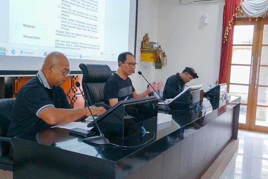 Wabup Suiasa Pimpin Rapat Koordinasi IPSI Bali Jelang Pra PON 2023 | BALIPOST.com