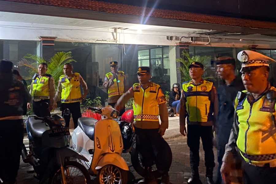 Belasan Motor Berknalpot Brong Diamankan | BALIPOST.com