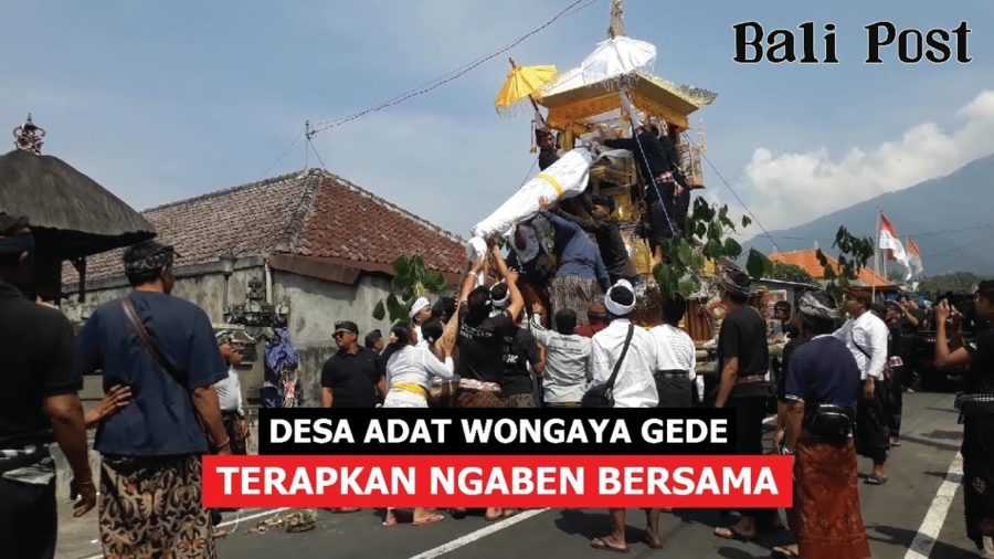 Desa Adat Wongaya Gede Terapkan Ngaben Bersama | BALIPOST.com