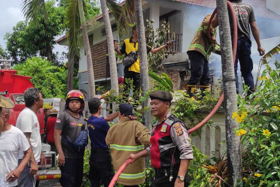Rumah di Batubulan Terbakar, Satu Penghuni Tewas | BALIPOST.com