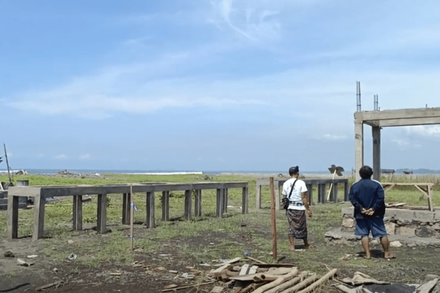 Pembangunan Padmasana Genah Melasti Pulukan Ditarget Rampung Akhir ...