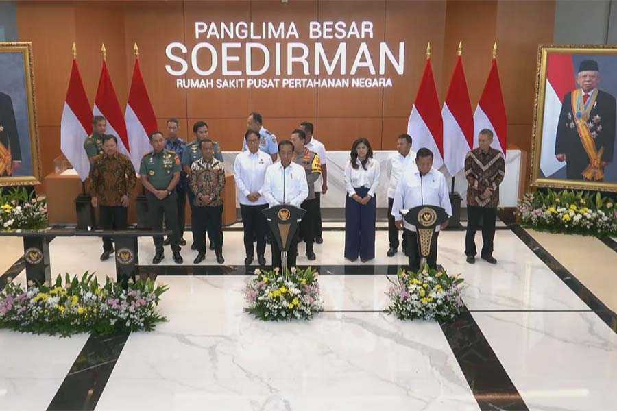 Resmikan RSPPN dan Puluhan RS TNI, Presiden Apresiasi Penggunaan ...